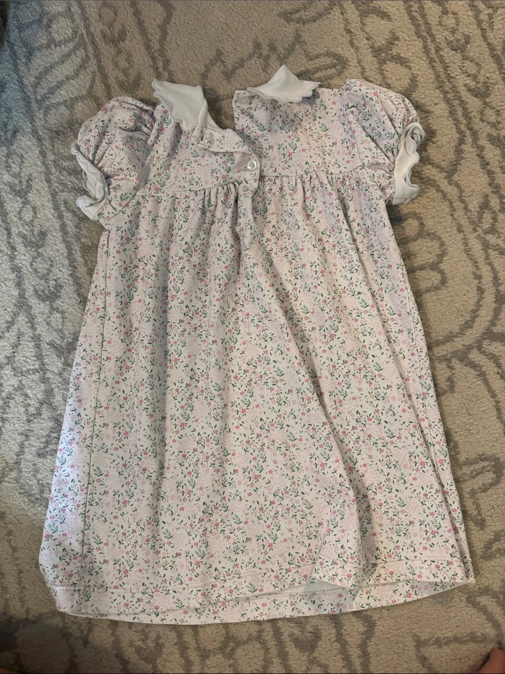 Lullaby Set | Dresses | Lullaby Set Girl Floral Puffsleeve Dress With ...